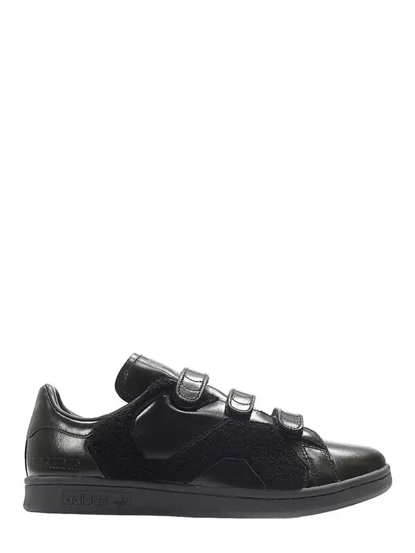 Adidas Stan Smith Raf Simons Comfort Badge Sneakers - Core Black