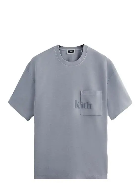 Kith Quinn Tee Shirt - Light Indigo