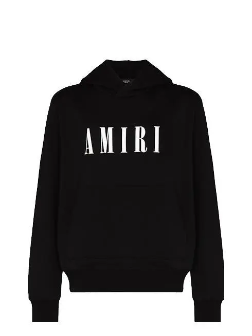 Amiri Core Logo Hoodie - Black/white Ss22
