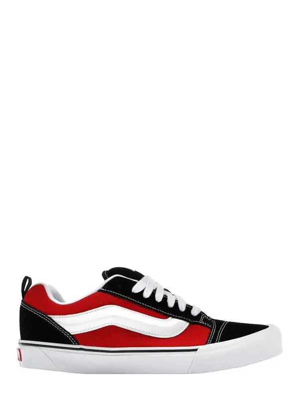 VANS Knu Skool Sneakers - Red/true White