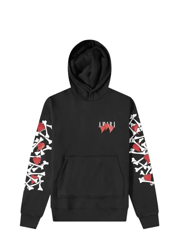 Amiri Hooded Sweatshirt - Black