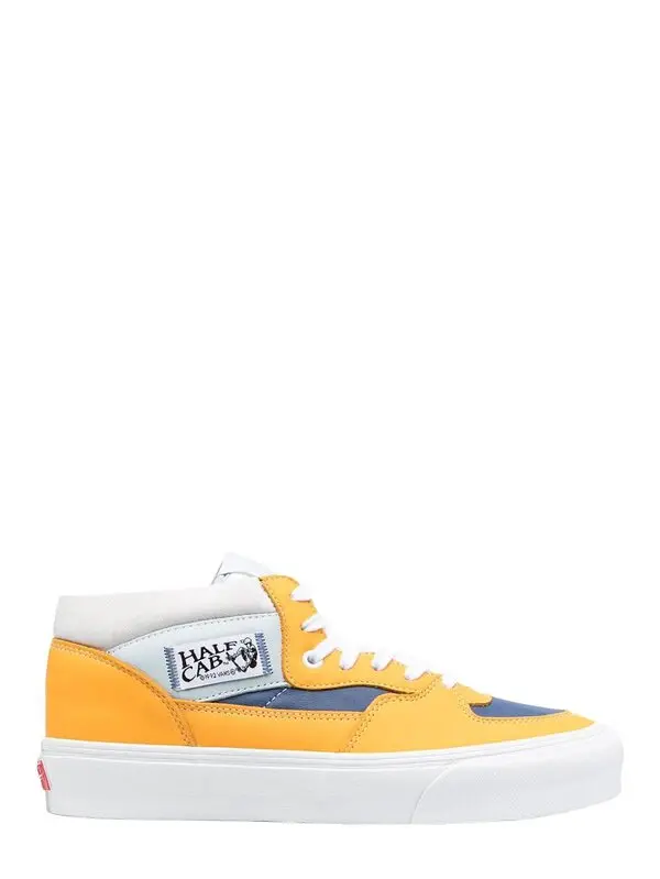 VANS Half Cab Ef Lx High-top Sneakers - White/yellow/blue