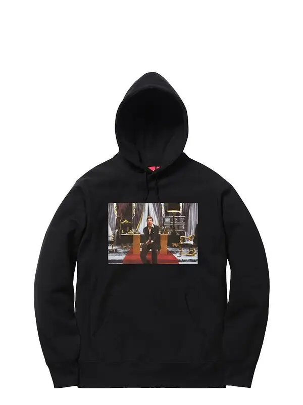 Supreme Scarface Friend Hooded Sweatshirt - Black