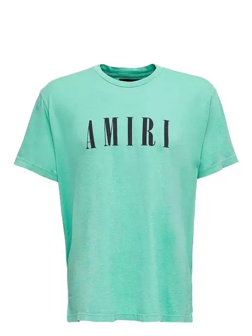 Amiri Core Logo Tee Shirt - Green