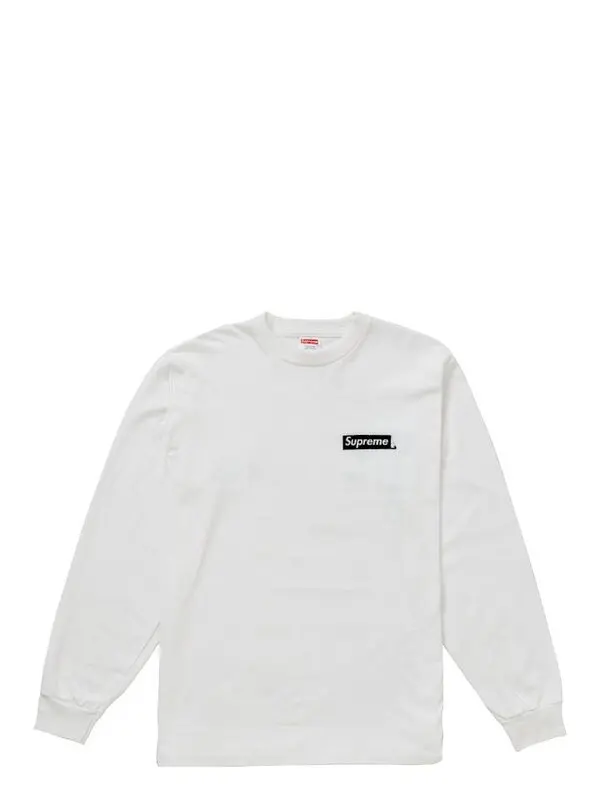 Supreme Sacred Unique Long Sleeve Tee Shirt - White