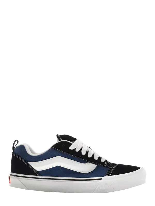 VANS Knu Skool Skate Sneakers - Navy Blue/true White