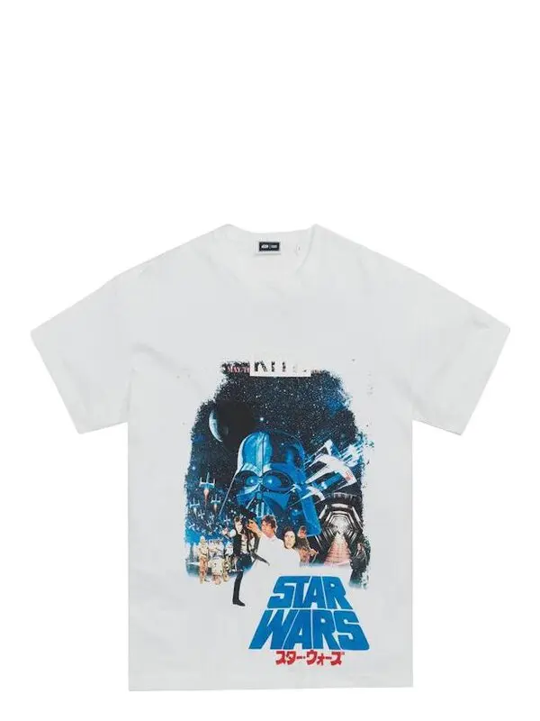 Kith X Star Wars A New Hope Vintage Tee Shirt - White