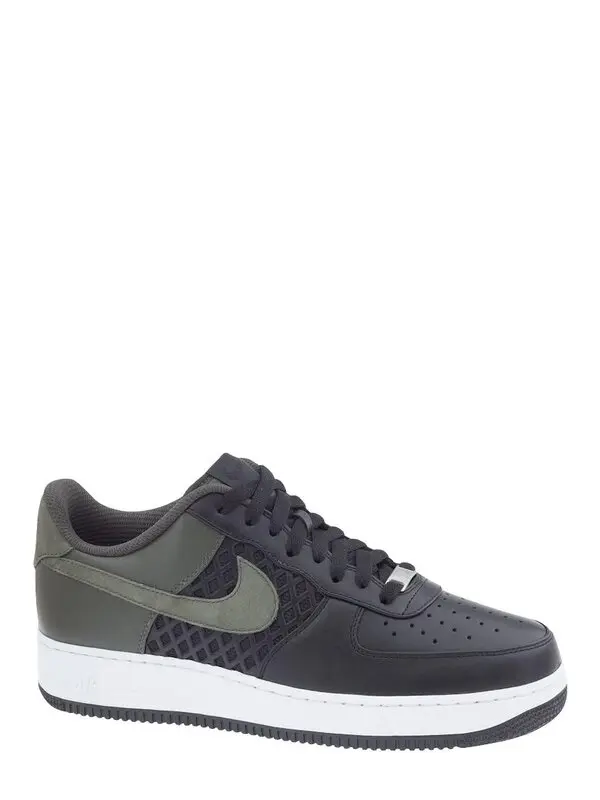 Nike Air Force 1 Low Premium Sneakers - Black/ Dark Army/white