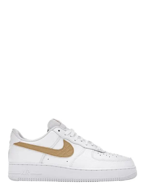 Nike Air Force 1 Low Sneakers - White/club Gold