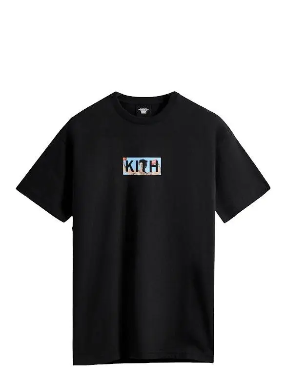 Kith Rocky Balboa Classic Logo Tee Shirt - Black