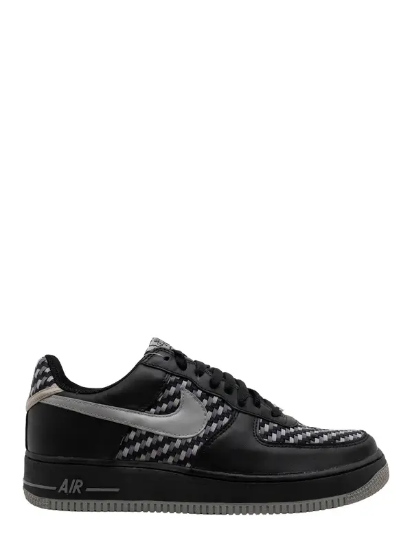 Nike Air Force 1 Low Premium Woven - Black/medium Grey/light Graphite