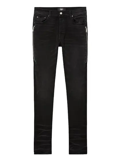 Amiri Half Track Denim Jeans - Aged Black