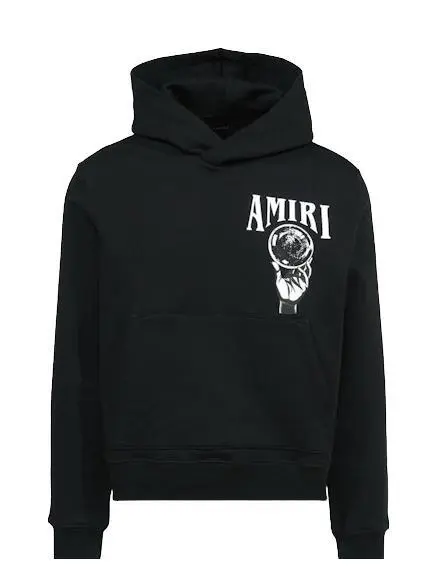Amiri Crystal Ball Hoodie - Black/white