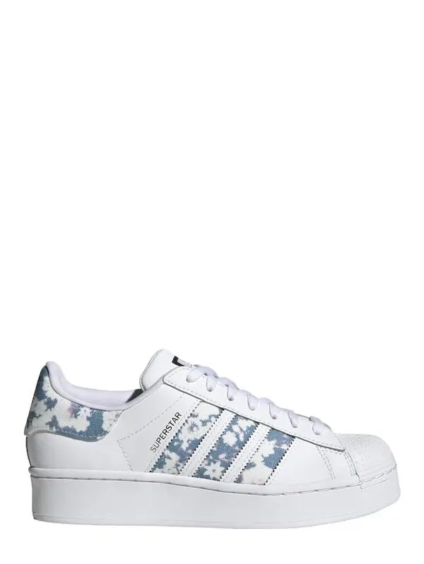 Adidas Superstar Bold Sneakers - Cloud White/ambient Sky Blue/silver Metallic