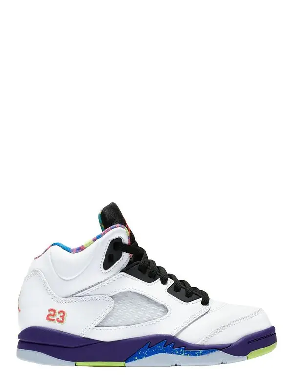 JORDAN 5 Retro Alternate Bel-air Ps - White/court Purple/racer Pink