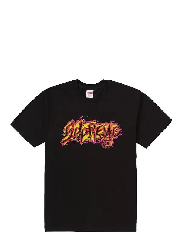 Supreme Scratch Tee Shirt - Black