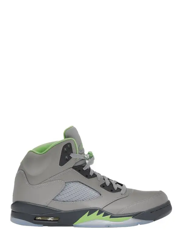 JORDAN 5 Retro Sneakers - Silver/green Bean/flint Grey