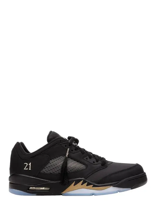 JORDAN Retro Low Wings Sneakers - Black/metallic Gold