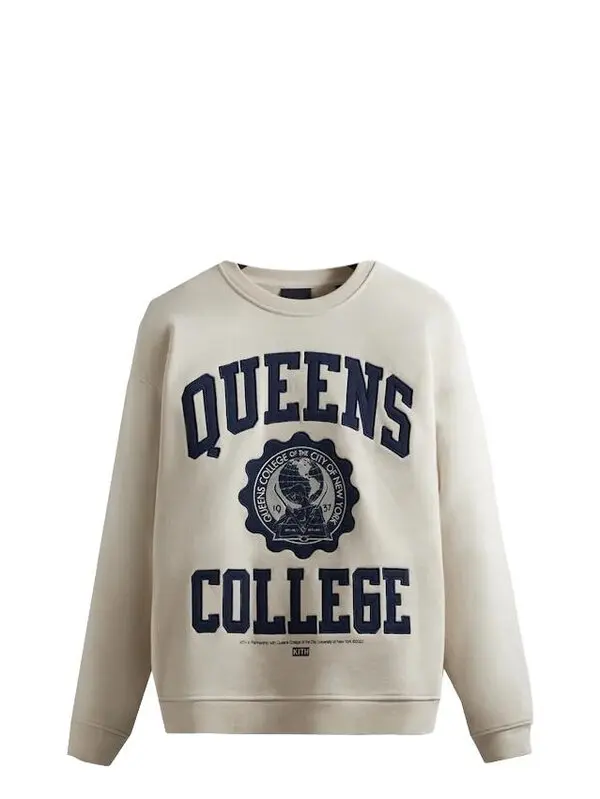 Kith Russell Athletic Cuny Queens College Crewneck Sweatshirt - Waffle