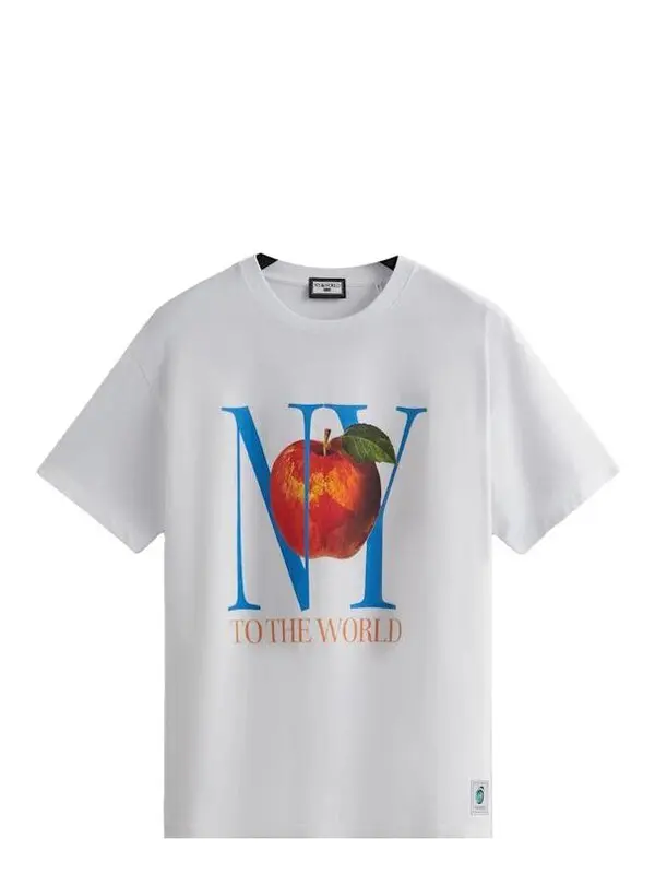 Kith New York To The World Vintage Tee Shirt - White