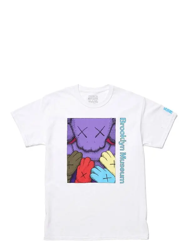 KAWS Brooklyn Museum Urge T-shirt - White/purple