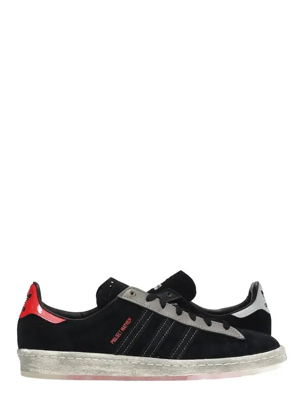 Adidas Campus 80s Size? Fight Club Sneakers - Core Black/footwear White/red