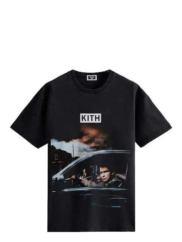 Kith The Wire Rules Change Vintage Tee Shirt - Black