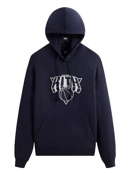 Kith New York Knicks Pinstripe Williams Iii Hoodie - Nocturnal