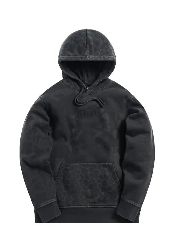 Kith Camo Williams Hoodie - Black Camo