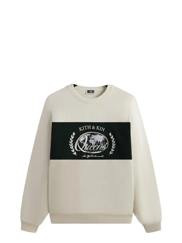 Kith Nelson Rugby Crewneck Sweatshirt - Silk