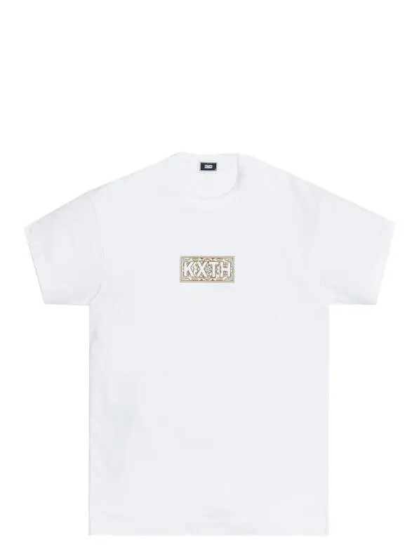 Kith Tile Classic Logo Tee Shirt - Beige