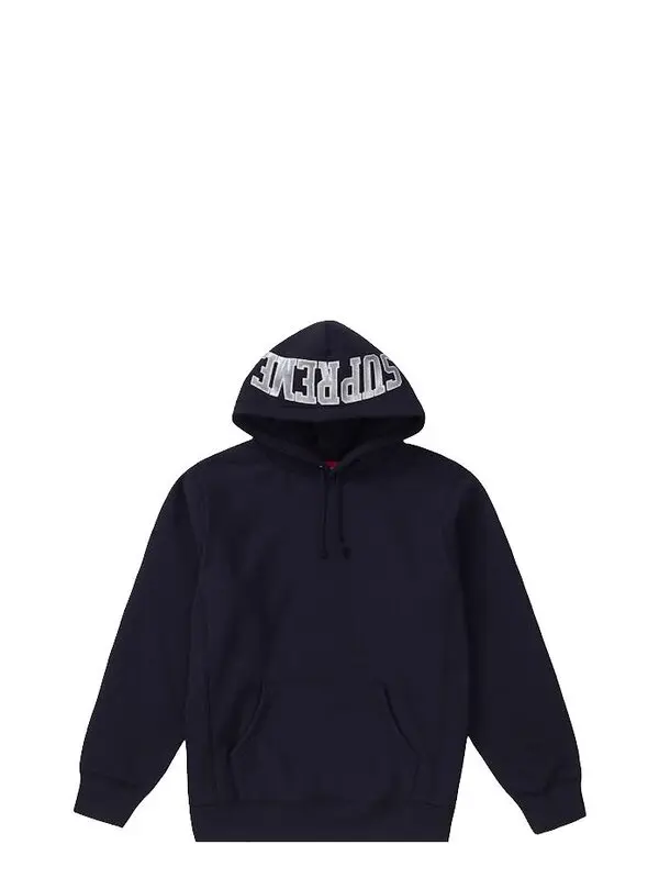 Supreme Sequin Arc Hooded Sweatshirt - Black