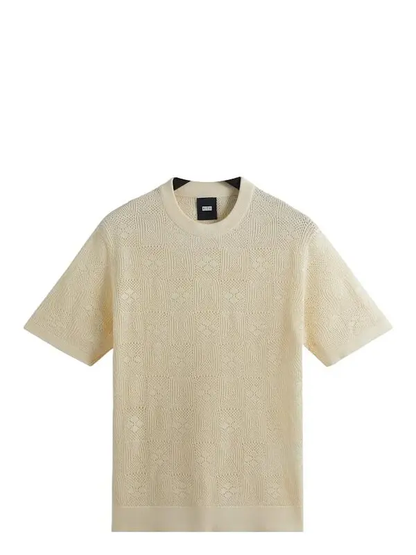 Kith Tilden Crochet Shirt - Sandrift