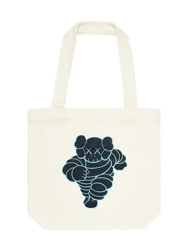 KAWS Chum Tote Bag - Navy Blue