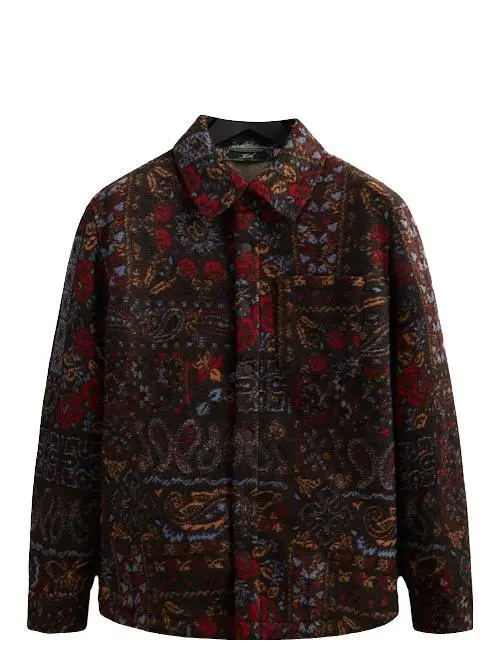 Kith Paisley Sheridan Shirt Jacket - Kindling