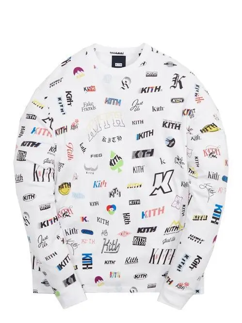 Kith Novel Long Sleeve Tee Shirt - White