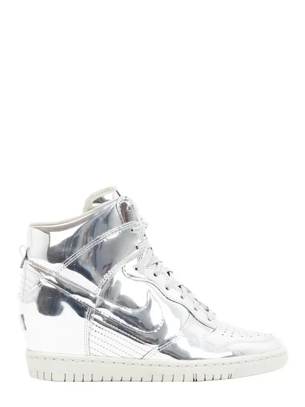 Nike Dunk Sky High Sneakers - Metallic Silver/light Bone