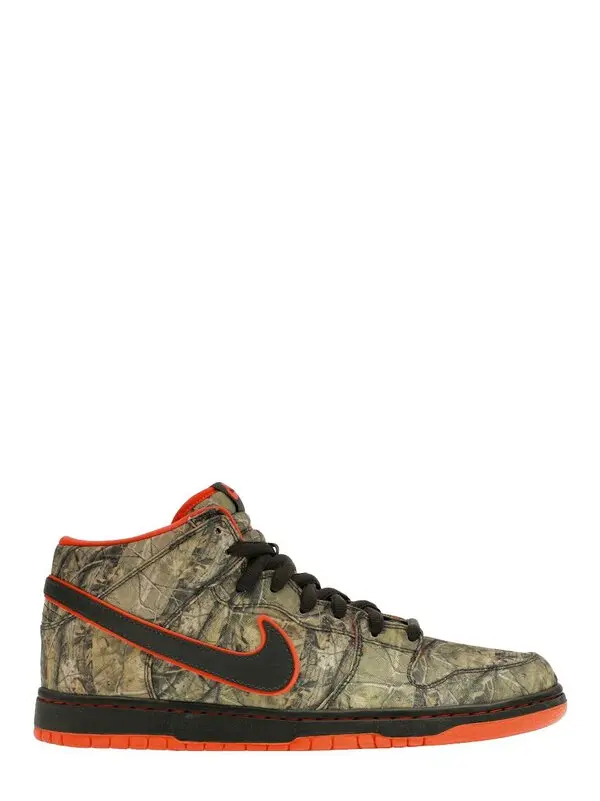 Nike Dunk Mid Sneakers - Dark Army/orange Blaze