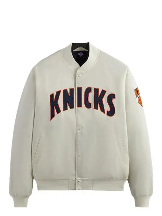 Kith New York Knicks Satin Bomber Jacket - Silk