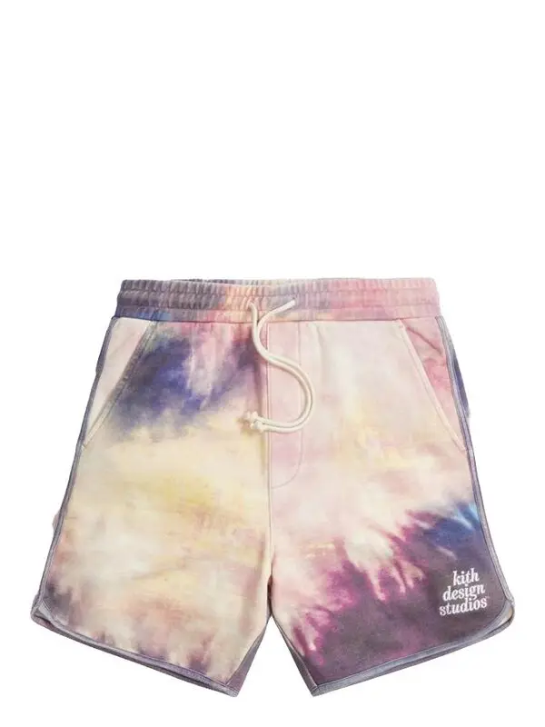 Kith Tie Dye Jordan Short - Purple/pink