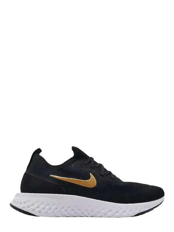 Nike Epic React Flyknit - Black/metallic Gold
