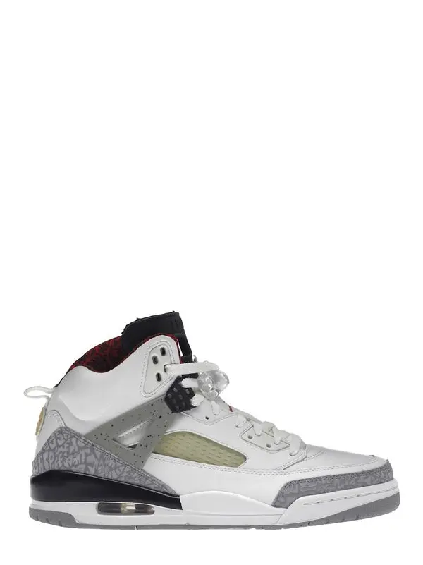 JORDAN Spizike High-top Sneakers - White/cement Grey/varsity Red