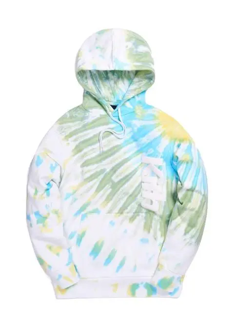 Kith Tie Dye Williams I Hoodie - Green