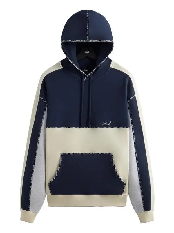 Kith Panelled Williams Iii Hoodie - Nocturnal