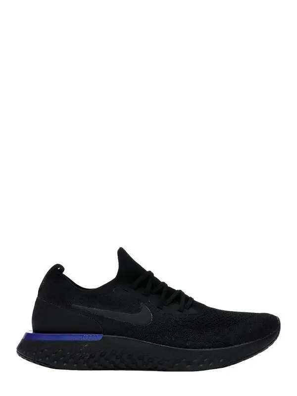 Nike Epic React Flyknit - Black/racer Blue