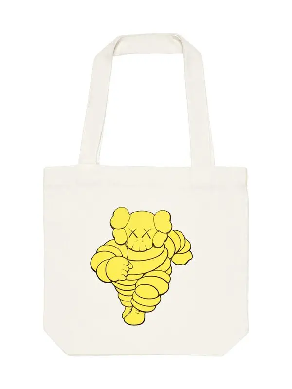 KAWS Chum Tote Bag - Yellow