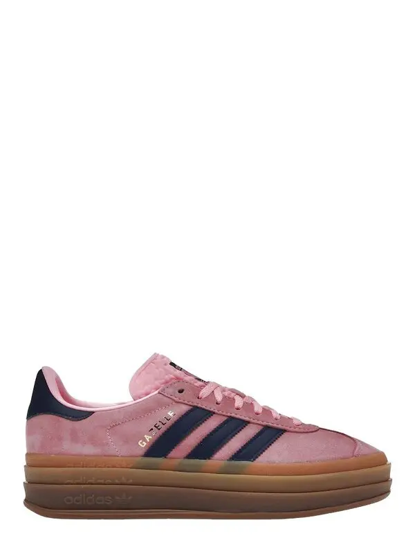Adidas Gazelle Bold Sneakers - Pink Glow/victory Blue/gum