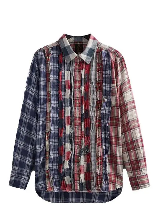 Kith Needles Ribbon Cuts Flannel Shirt - Multicolor