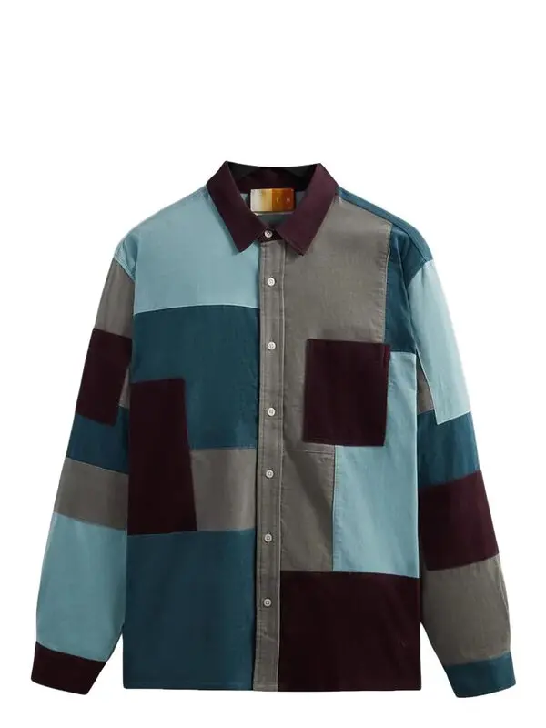 Kith Patchwork Cord Ludlow Shirt - Largo