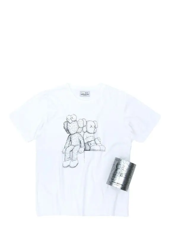 KAWS Seeing/watching Canned Tee Shirt - White